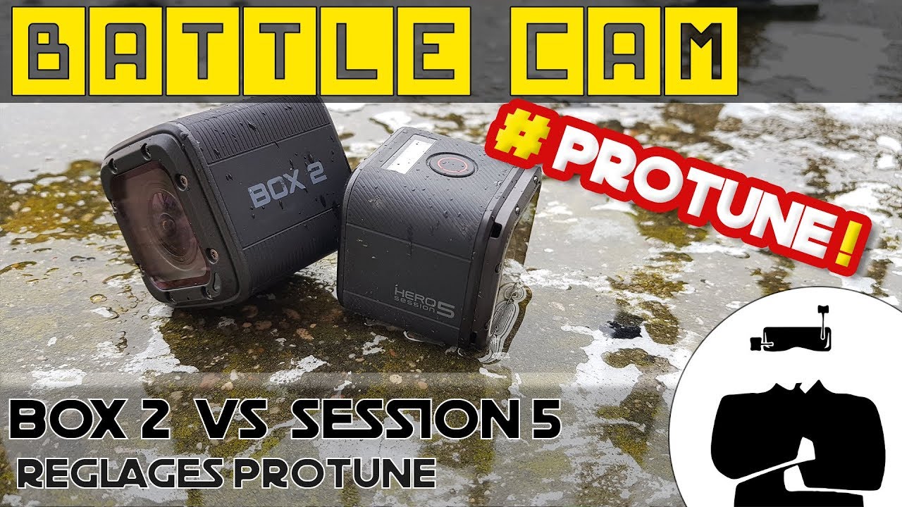 Foxeer Box 2, test comparatif en Protune avec la GoPro Hero5 Session